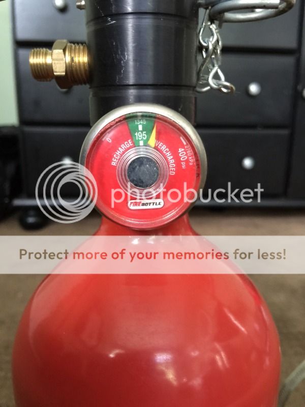 Pelican Parts Forums - Fire Bottle - 5lb Halon Fire Suppression System