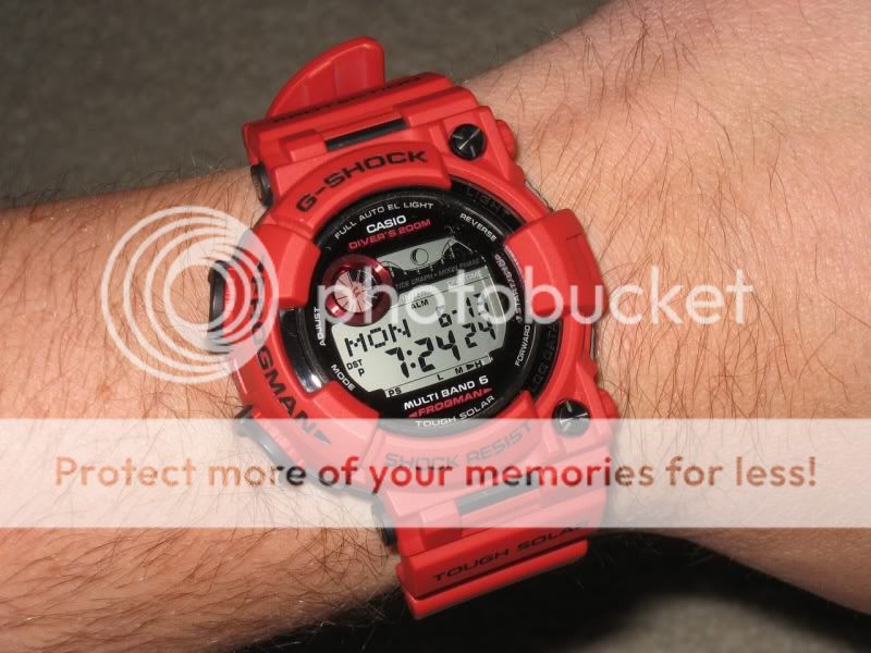 Casio Burning Red Atomic Frogman $639 Delivered | WatchUSeek Watch Forums