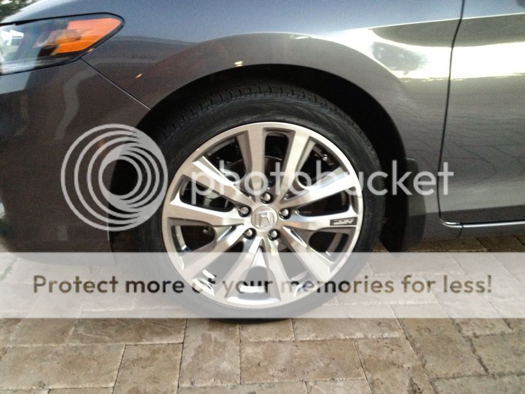 My 19 HFP rims project on a 13 Coupe | Drive Accord Honda Forums