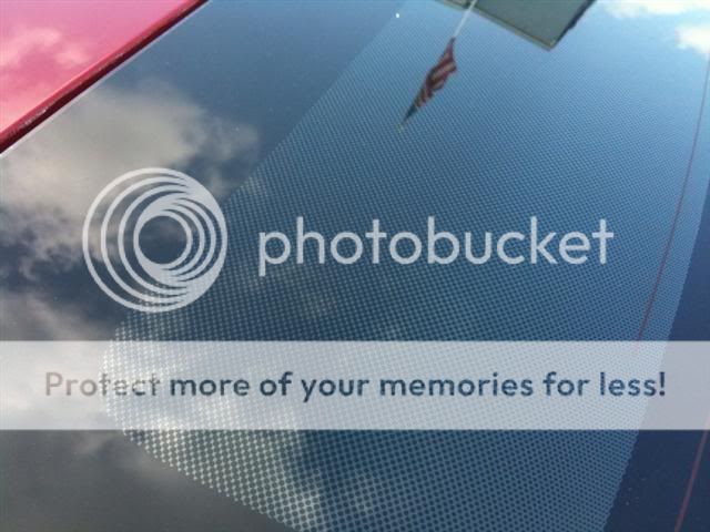 You guys with window tint---how did you all deal with your dot matrix ...