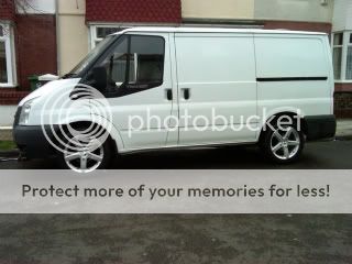 Ford Transit Forum • View topic - my mk7 on 18"alloy wheels